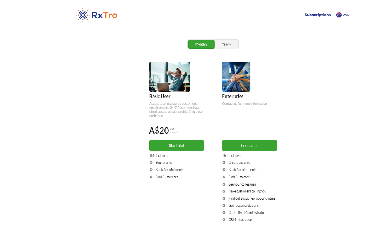 How to activate and manage your RxTro Subscription.